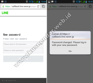 Mengembalikan (Reset) Password LINE yang Lupa untuk LOGIN – Kusnendar