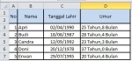 Rumus Excel “DATEDIF” untuk Menghitung Umur (Tahun dan Bulan) – Kusnendar