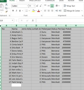 Cara Merapikan Kolom dan Baris di Excel dengan Cepat – Kusnendar