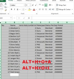 Cara Merapikan Kolom dan Baris di Excel dengan Cepat – Kusnendar